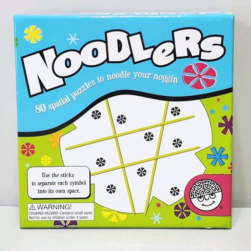 NOODLERS Logic Puzzle Brainteaser Game 80 Challenges Mindware ︎ ...