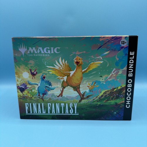 Magic The Gathering Final Fantasy Chocobo Bundle Box Factory Sealed In ...