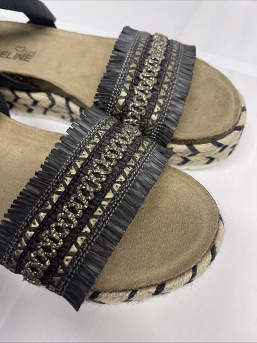 MADELINE girl Womens Sphinx Black Platform Sandals 9 Medium | eBay