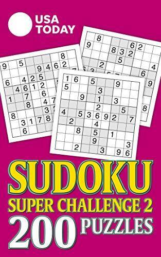 USA TODAY Sudoku Super Challenge 2: 200 Puzzles - Paperback By USA ...