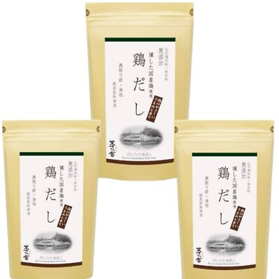 KUBARA Kayanoya Chicken Dashi Japanese soup stock Powder 8gX18 ...