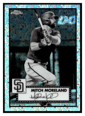 2021 Topps Chrome Platinum Anniversary B&W mini diamonds 314 Mitch ...