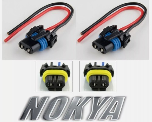 Nokya Wire Harness Pigtail Female 9005 HB3 Nok9105 Head Light Hi Beam ...