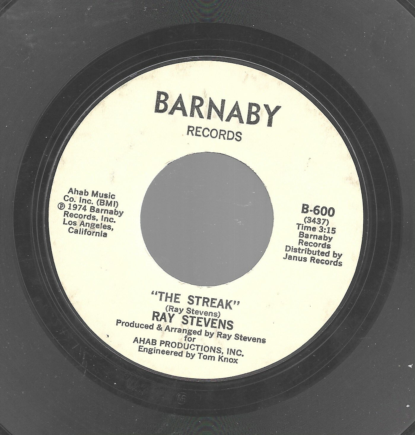 Ray Stevens The Streak You've Got The Music Inside 45 RPM 1974 Vinyl 7 ...
