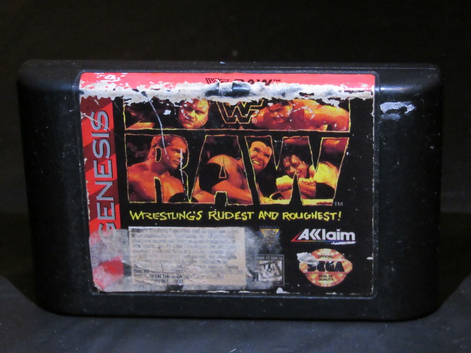 WWF Raw (Sega Genesis, 1994) Cartridge only/Tested. | eBay
