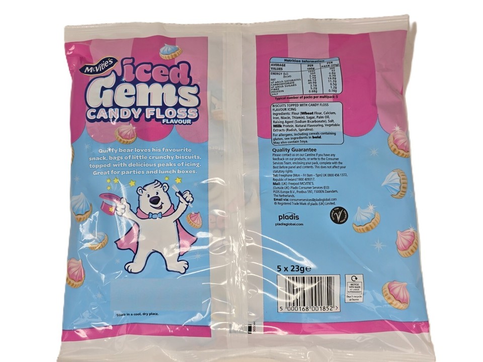 Iced Gems Flavour Iced, Chocolate Topped Biscuits McVitie's | eBay UK