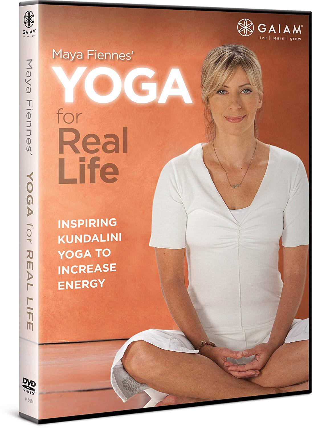 Maya Fiennes Yoga For Real Life (DVD) Factory Sealed, Free Shipping ...