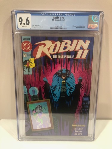 ROBIN II #1 - CGC 9.6 - White Pages | eBay