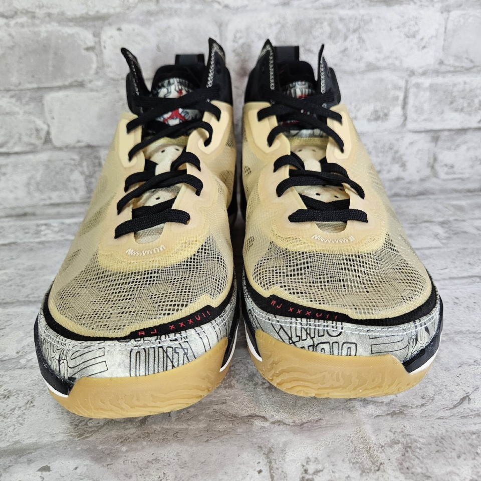 Nike Jordan 37 XXXVII Jayson Tatum Tattoos Beige 2022 DZ0812-200 Men’s ...