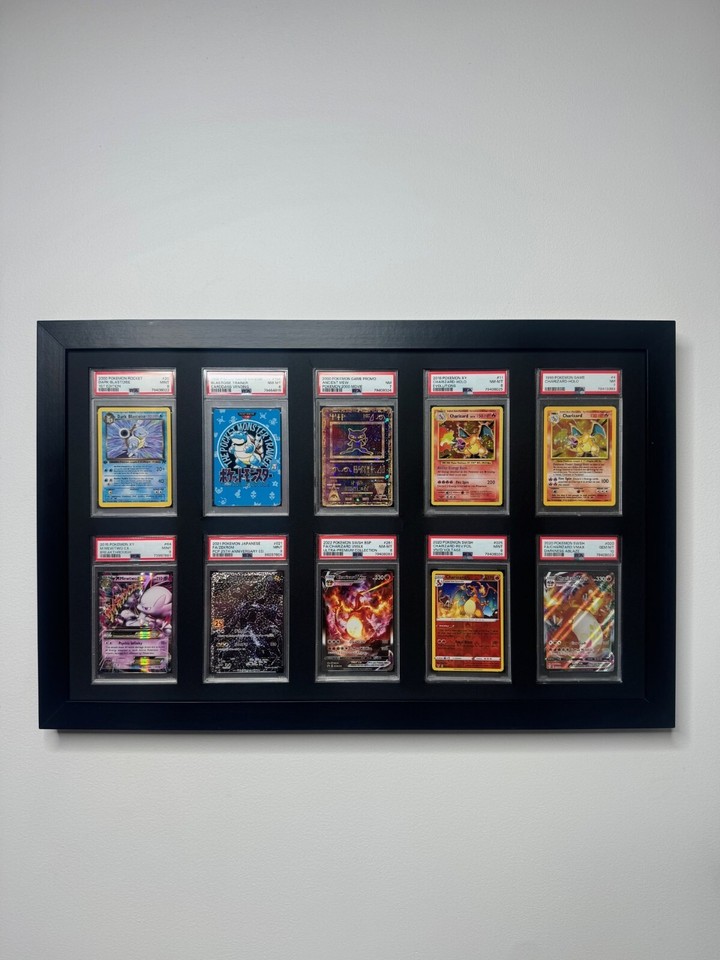 Display Frame Trading Card Compatible with PSA/CGC/ARK Slabs For ...