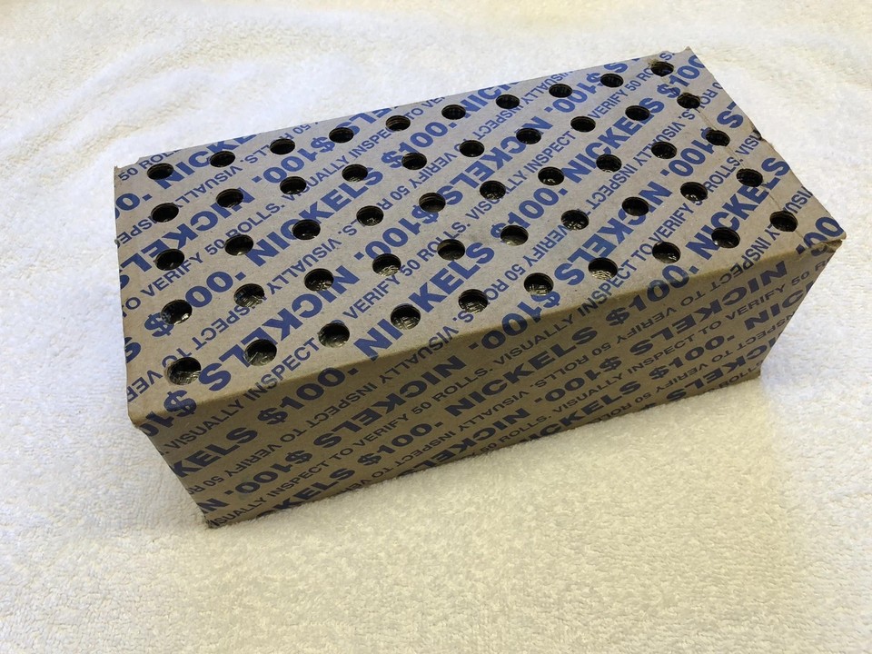 2025 D Jefferson Nickel 50 Uncirculated Rolls Bank Box UNC Denver Mint ...