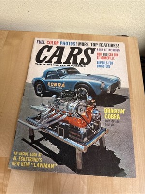 Cars Automotive Magazine October 1964 Draggin Cobra Airfoils For ...