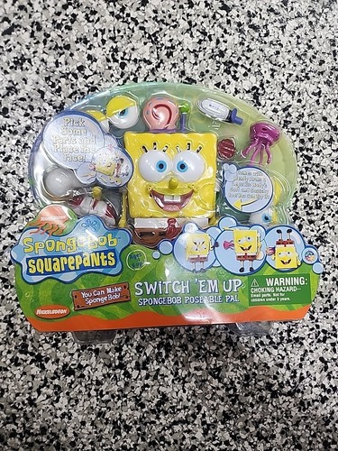 2002 Nickelodeon SpongeBob SquarePants Switch ‘Em Up Poseable Pal | eBay