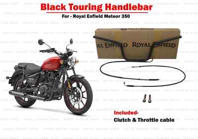 Royal Enfield "Black Touring Handlebar For Meteor 350" | eBay UK