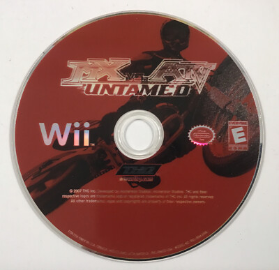 MX vs. ATV Untamed Nintendo Wii, 2008 DISC ONLY FULLY TESTED ...