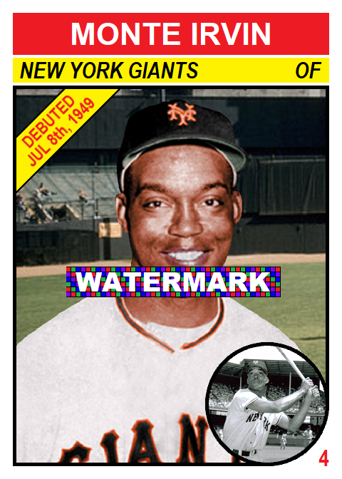 CUSTOM BASEBALL ART CARD SET 1st Black Player on Each Team Negro League ...