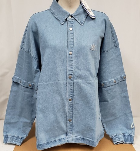 Brand New Adidas Women’s Always Original Denim Track Jacket - XL | eBay