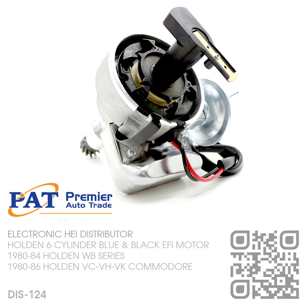 ELECTRONIC HEI DISTRIBUTOR 6-CYL 202 3.3L BLACK EFI MOTOR [HOLDEN VK ...