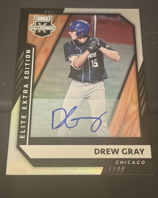 Drew Gray 2021 Elite Extra Edition Rookie Autograph #93 ON-CARD AUTO | eBay