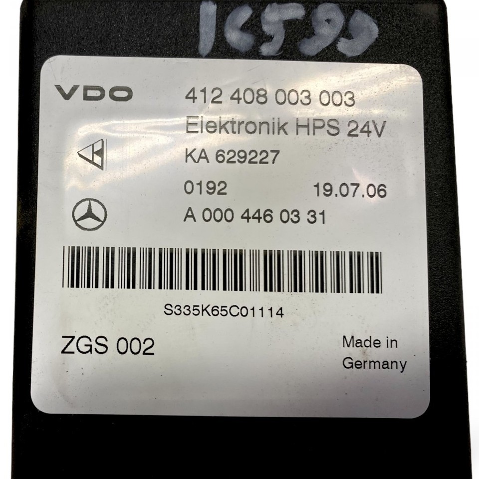 Actros, Axor MP1, MP2, MP3 TP1933606 Kontrolle Stück, Andere ...