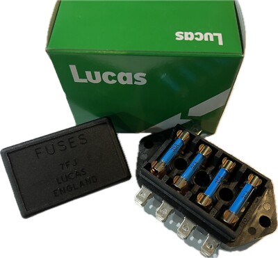 Mgb Midget fuse box inc fuses onwards Lucas branded product. BS2-1 ...