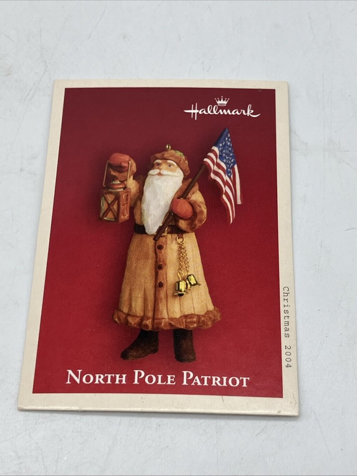 Hallmark Keepsake Ornament North Pole Patriot 2004 w/ Box - FREE ...