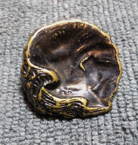 Vintage Antique Metal Button SHELL | eBay