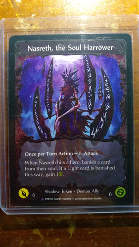 Flesh and Blood F&B Nasreth, the Soul Harrower Marvel Cold Foil DTD ...