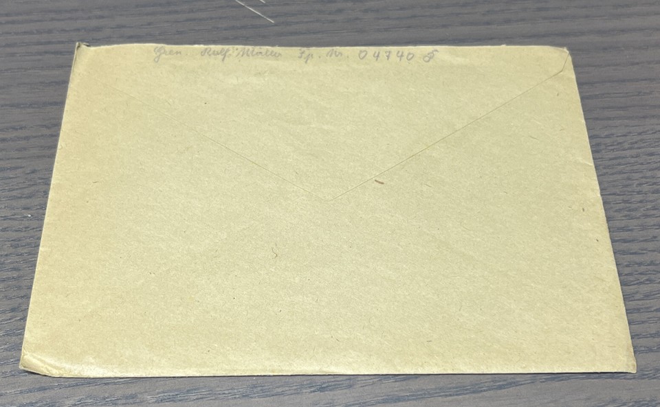 WW2 WWII Nazi Germany 1942 war time soldiers Military Feldpost mail ...