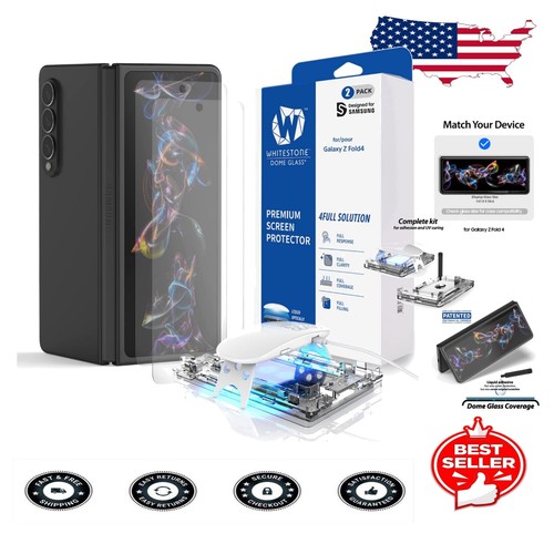 Full Coverage Whitestone Screen Protector for Z Fold 4 - Liquid ...