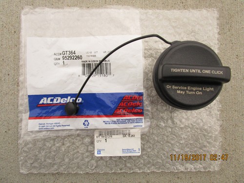 13 - 18 CHEVY TRAX LS LT LTZ FUEL GAS TANK FILLER CAP WITH TETHER OEM ...