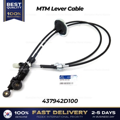 ⭐Genuine⭐ MTM Lever Cable 437942D100 for Hyundai Elantra Tiburon | eBay