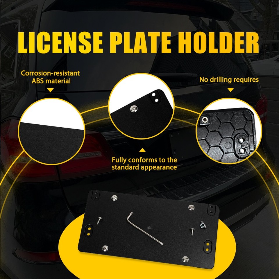 Rear License Plate Mount Bracket for Mercedes-Benz A-Class A180 A200 ...
