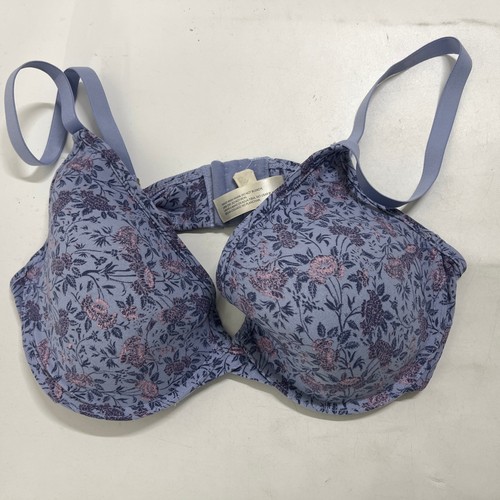 Lucky Brand Bra Women 40D Purple Underwire Floral Casual Nylon Blend | eBay
