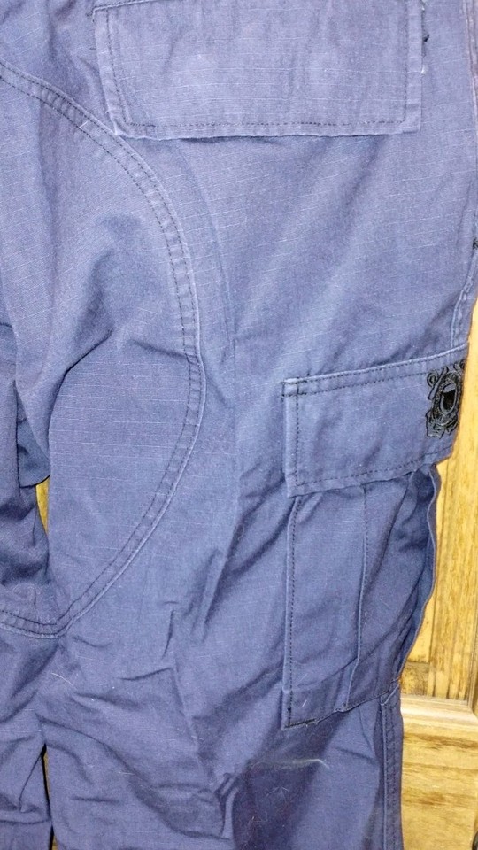 Used US Coast Guard Blue Operational Uniform Pants Like BDU Medium ...