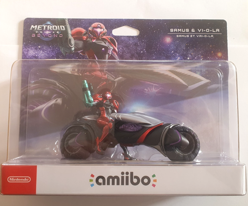 Nintendo Switch 2 - Samus & Vi-O-La Amiibo Metroid Prime 4 Beyond - MP4 ...