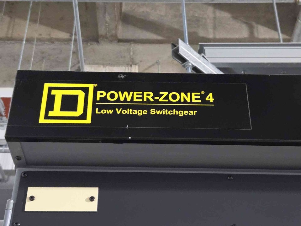 Houston Square D Power-Zone 4 Entry Switchgear 7 Section 4000Amp NW40H3 ...