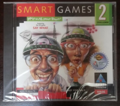 Smart Games Challenge 2 (PC, 1998, Hasbro Interactive) NEW & SEALED | eBay