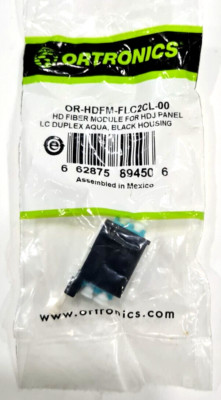 12pcs. ORTRONICS | HDFM-FLC2CL-00 Infinium HD Fiber Module - LC Duplex ...