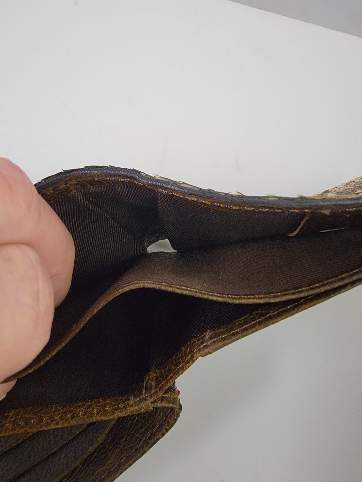 Burmese Python Wallet Men Billfold snake skin Original Slim Pocket ...