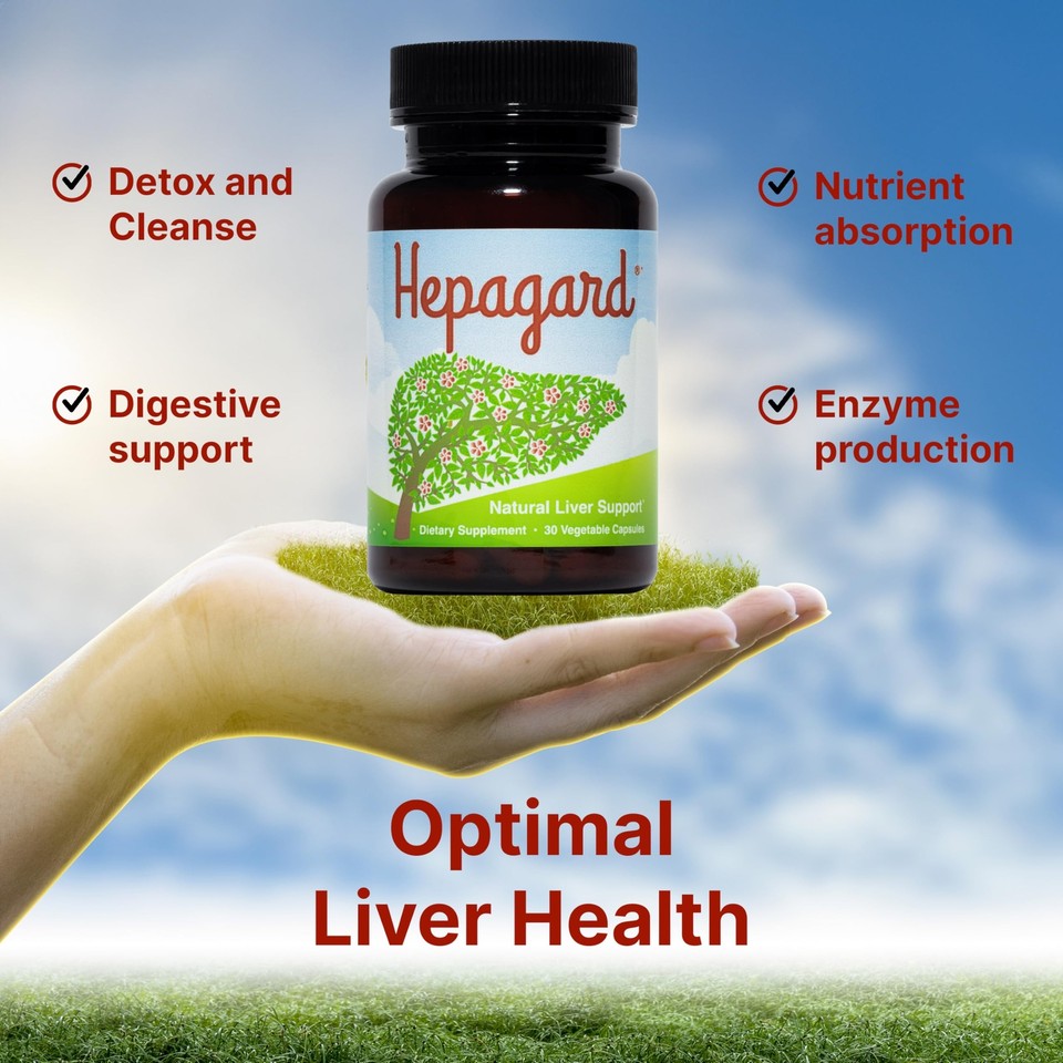Hepagard - Natural Liver Support Supplement with N-Acetyl Cysteine (NAC ...