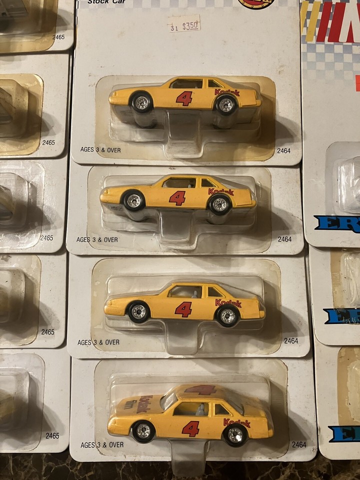 Large Lot Of (23) 1988 and 1990 ERTL NASCAR Diecast 1:64 Race Car NEW ...