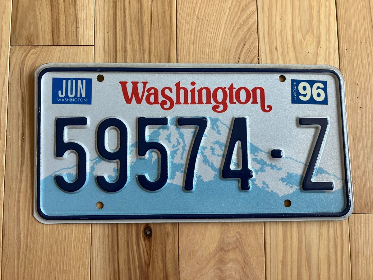 Washington State License Plates Specialty License Plates On The Rise