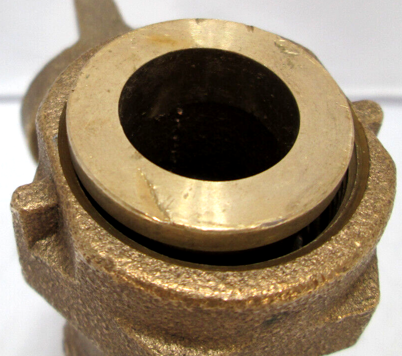 McDonald ~ 1" ~ Brass Ball Valve Curb Stop CTS ~ With Lockwing ~ 300 ...