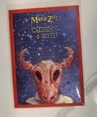 Metazoo PFP Token Card Wendigo #3645 Holo Foil | eBay