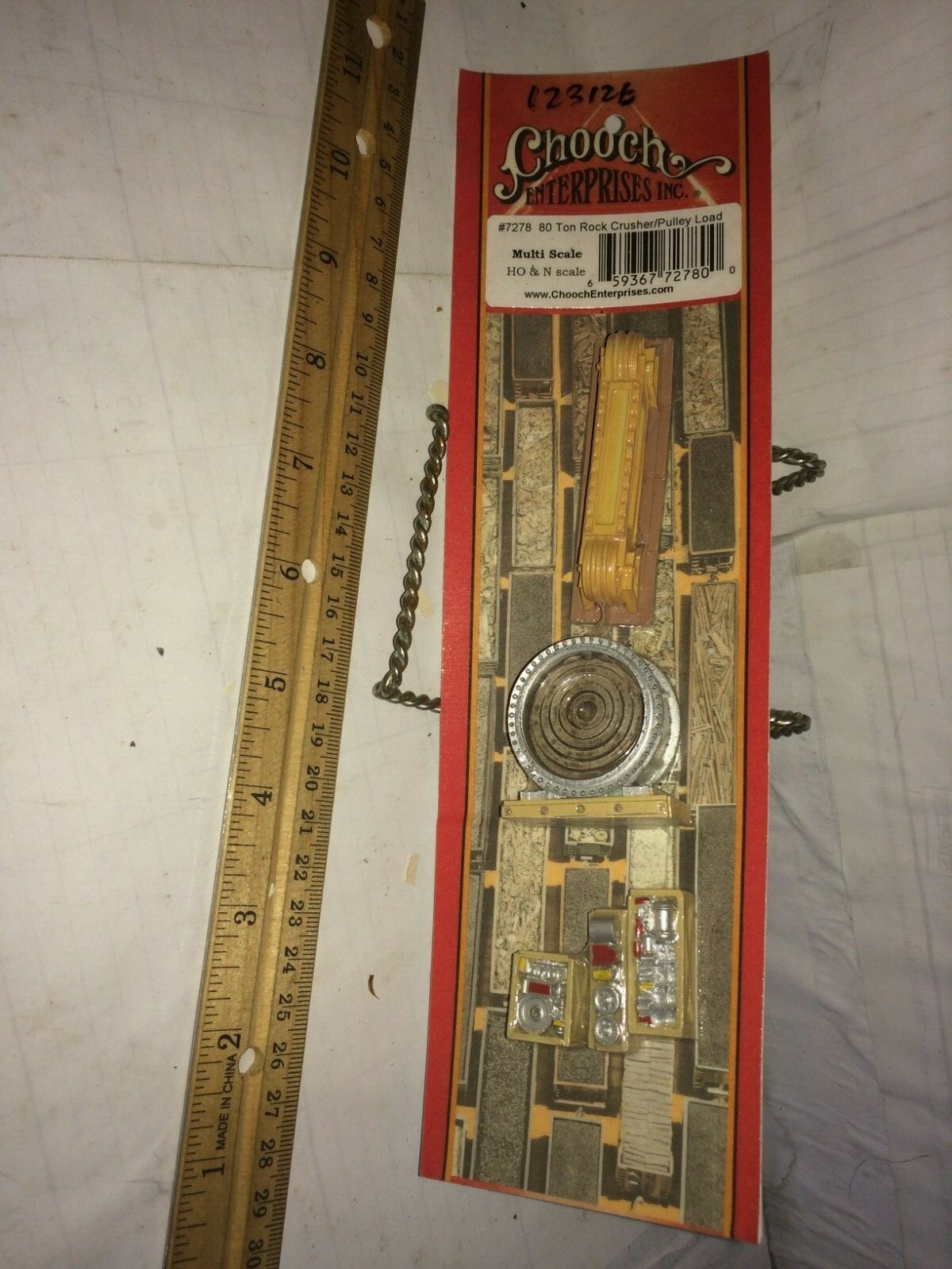 Chooch HO & N Scale 80 Ton Rock Crusher Pulley Train Load 7278 for sale ...