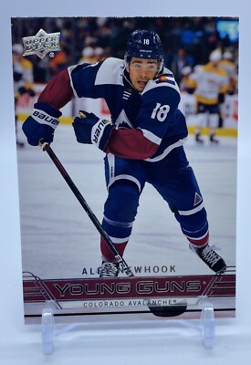 2021-22 Upper Deck Extended Alex Newhook Retro Young Guns Rookie Card # ...