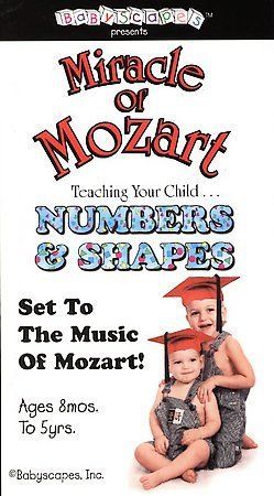 Miracle of Mozart: Numbers Shapes (VHS, 1998) for sale online | eBay