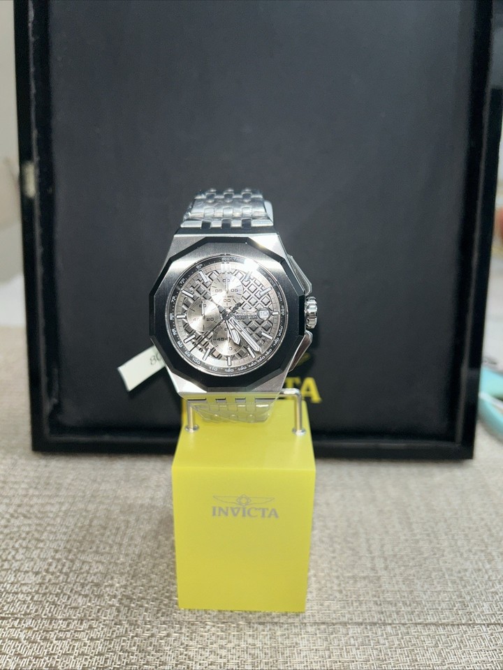 Invicta Akula Chronograph Quartz Black Dial Men's Watch 47390 | eBay