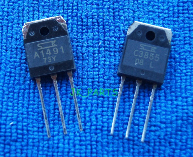 5pairs(10pcs) 2SA1491 & 2SC3855 SANKEN Transistor A1491 & C3855 | eBay